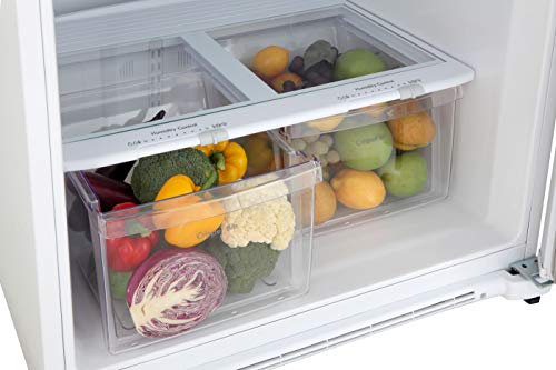 Kenmore 30" Top-Freezer Refrigerator with Ice Maker and 18 Cubic Ft. Total Capacity, Black