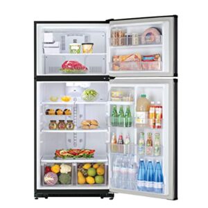 Kenmore 30" Top-Freezer Refrigerator with Ice Maker and 18 Cubic Ft. Total Capacity, Black