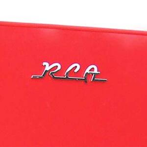 RCA RFR786-RED 2 Door Apartment Size Refrigerator with Freezer, 7.5 cu. ft, Retro Red