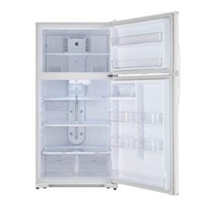 Kenmore Top-Freezer Refrigerator with LED Lighting and 20.8 Cubic Ft. Total Capacity, White