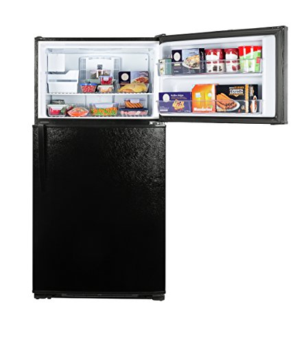 Kenmore Top-Freezer Refrigerator with Ice Maker and 21 Cubic Ft. Total Capacity, Black