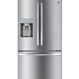 Kenmore 75035 25.5 cu. ft. French Door refrigerator, Stainless Steel