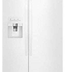 Kenmore 36" Side-by-Side Refrigerator and Freezer with 25 Cubic Ft. Total Capacity, White