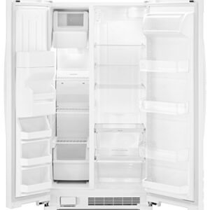 Kenmore 36" Side-by-Side Refrigerator and Freezer with 25 Cubic Ft. Total Capacity, White