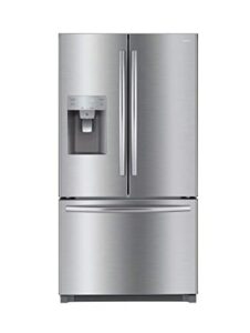 winia french door bottom mount refrigerator 26 cu ft stainless steel