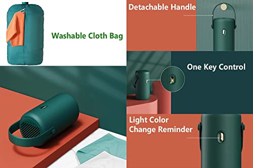 Portable Clothes Dryer, 250W Multifunctional Small Dryer Machine, Big Clothes Bags for Travel and Home Laundry