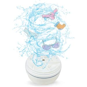 mini washing machine ultrasonic turbine washing machine portable turbo washer for home business travel