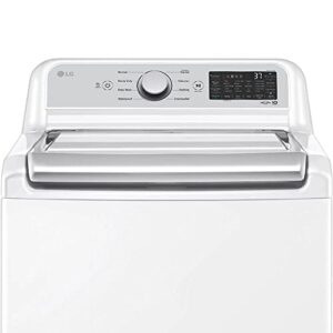 LG WT7405CW 5.3 Cu. Ft. White Top Load Washer with 4-Way Agitator & TurboWash3D Technology