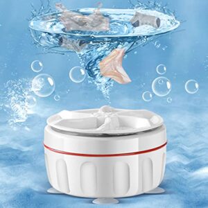 portable washing machine, mini washing machine,mini dishwashers turbo with usb, suitable for home business, travel, college room, rv, apartment