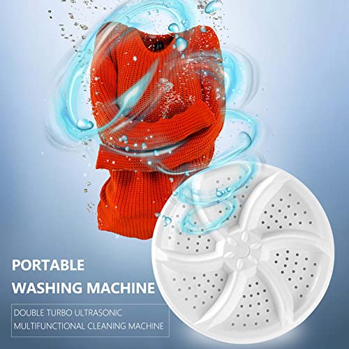 Portable Washing Machine, Mini Washing Machine,Mini Dishwashers Turbo With USB, Suitable For Home Business, Travel, College Room, RV, Apartment