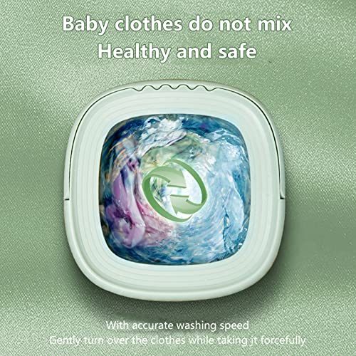 Portable Washing Machine with Clothes Hanger, Mini Foldable Washer and Spin Dryer Small Foldable Bucket Washer, Suitable for Apartment Dorm,Travelling，Best Gift Choice