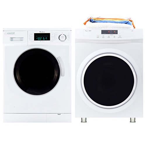 Equator 110V Comp. Laundry Centre 1.6 cf Washer+Vented 3.5 cf Sensor/Refresh Dry