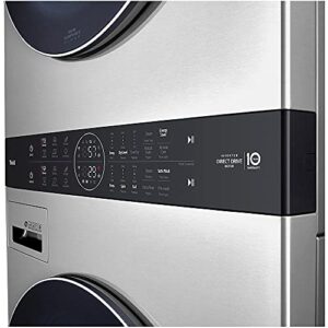 LG STUDIO Single Unit Front Load WashTower™ with Center Control™ 5.0 cu. ft. Washer and 7.4 cu. ft. Electric Dryer