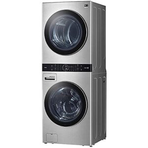 LG STUDIO Single Unit Front Load WashTower™ with Center Control™ 5.0 cu. ft. Washer and 7.4 cu. ft. Electric Dryer