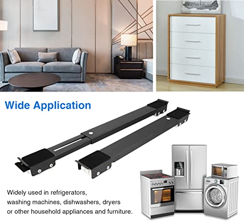 Appliance Rollers, Furniture Dolly Mobile Roller, Washing Machine Base for Washing Machines, Refrigerators, Dryers, Dishwashers