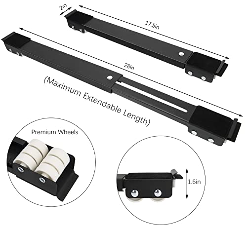 Appliance Rollers, Furniture Dolly Mobile Roller, Washing Machine Base for Washing Machines, Refrigerators, Dryers, Dishwashers