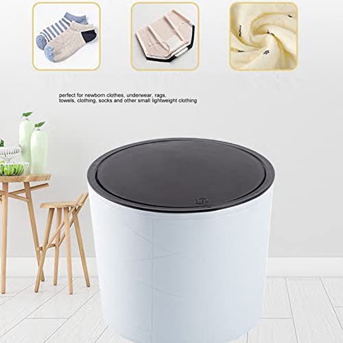 Portable Washing Machine - Mini Washing Machine for Socks, Underwear, Tiny Things, Compact Washer Machine with 5L Large Capacity, USB Powered, 18W