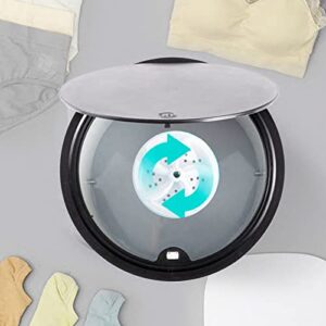 Portable Washing Machine - Mini Washing Machine for Socks, Underwear, Tiny Things, Compact Washer Machine with 5L Large Capacity, USB Powered, 18W