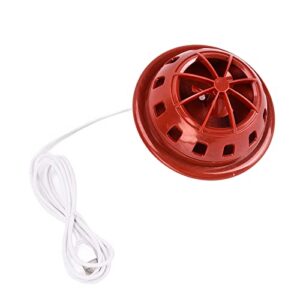 Mini Dishwasher, Bowl Dishwasher IP67 Waterproof Portable ABS with Suction Cup for Bowl for Kitchen for Fruit for Home(red)