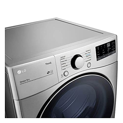 7.4 cu. ft. Ultra Large Capacity Smart wi-fi Enabled Front Load Electric Dryer with Built-In Intelligence