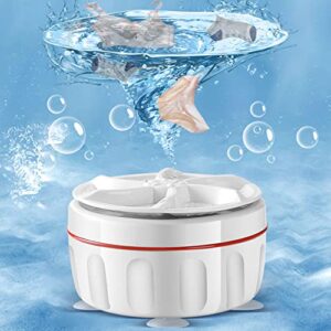 fronhen portable mini washing machine,turbine washing machine mini washing with usb for travel, home, business, college room,apartment