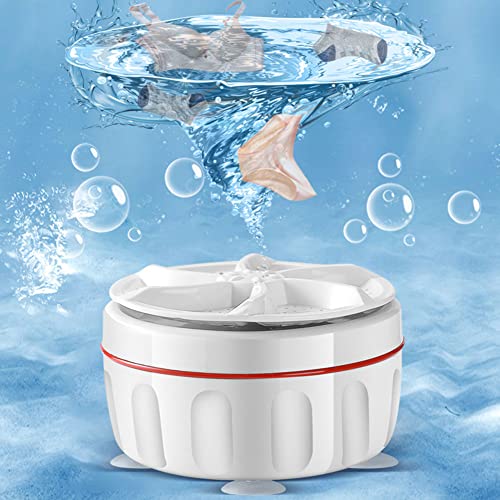 FRONHEN Portable Mini Washing Machine,Turbine Washing Machine Mini Washing with USB for Travel, Home, Business, College Room,Apartment