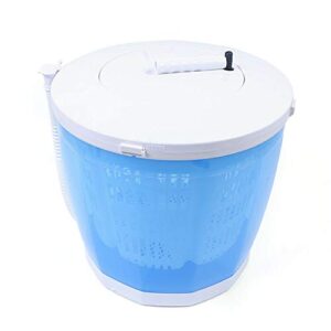 portable stacked dryer, multifunctional mini manual dryer machine hand-operated dryer spinner, non-electric compact laundry machine for drying clothes