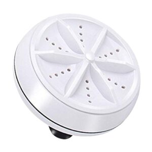 mini ultrasonic washing machine portable turbo personal rotating washer convenient travel home business travel usb(b)