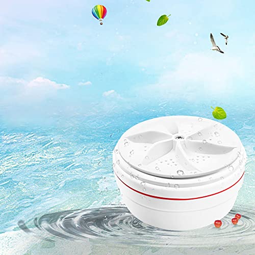 Mini Washing Machine, Portable Washing Machine With USB, Turbo Washing Machine, 3.82×3.82×2.24in, for Home, Business, Travel, College Room, Apartment