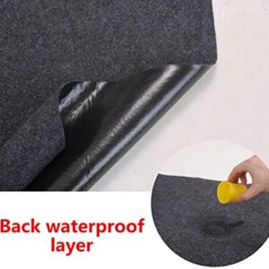 Under Washing Machine Mat，Dryer mat—Absorbent/Waterproof，Reduce vibration noise，Prevent water from spilling onto the floor，Home appliance mat，Non-slip Backing，Washable (36" x 36")