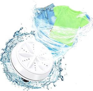 mini washing machine – ultrasonic turbo washing machine multifunctional portable turbo washing machine usb powered mode