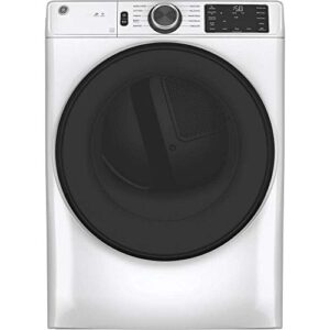 ge® 7.8 cu. ft. capacity smart front load electric dryer with sanitize cycle