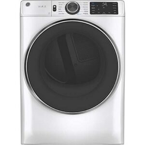 ge® 7.8 cu. ft. capacity smart front load electric dryer with steam and sanitize cycle