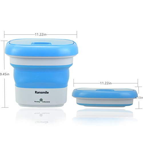 Portable Mini Folding Washing Machine Small Laundry Tub Wonder Magic Compact Washer Clothes Bucket for Baby Washer