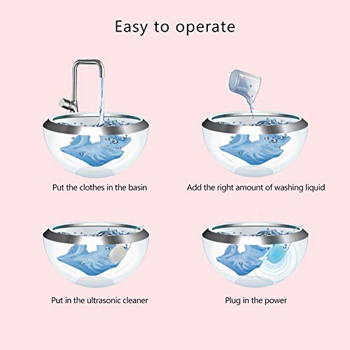 FTVOGUE Ultrasonic Washing Machine Portable Mini USB Automatic Washer Laundry Vegetable Cleaning Supplies