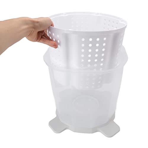 Washing Maching, Hand Crank Washing Machine Manual Washer with Detachable Wash Basket Portable Washing Maching 1200rpm Rotating Speed & Fast Dehydration Easily Washer for Dormitory Apartment Camping