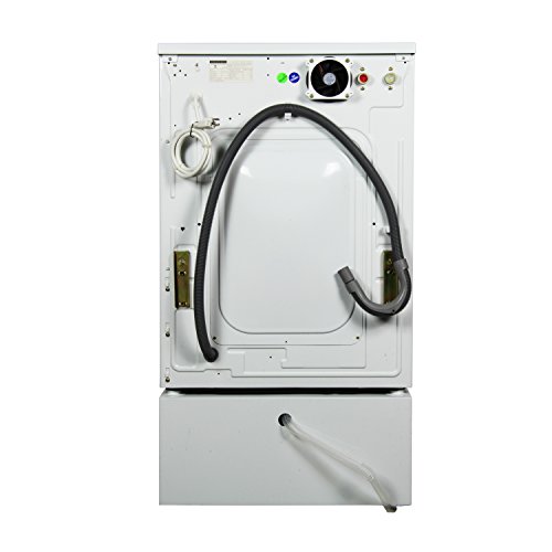 Equator Ver 2 Pro 24" Combo Washer Dryer Vented/Ventless 1200 RPM+Pedestal White