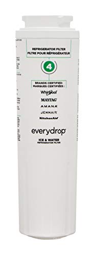 Everydrop by Whirlpool Ice and Water Refrigerator Filter 4, EDR4RXD1, Single-Pack & Affresh Washing Machine Cleaner, Cleans Front Load and Top Load Washers, Including HE, 6 Tablets