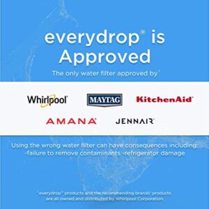 Everydrop by Whirlpool Ice and Water Refrigerator Filter 4, EDR4RXD1, Single-Pack & Affresh Washing Machine Cleaner, Cleans Front Load and Top Load Washers, Including HE, 6 Tablets