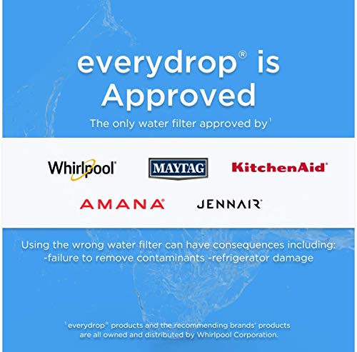 Everydrop by Whirlpool Ice and Water Refrigerator Filter 4, EDR4RXD1, Single-Pack & Affresh Washing Machine Cleaner, Cleans Front Load and Top Load Washers, Including HE, 6 Tablets