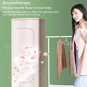 EUPXRHY Electric Heated Clothes Airer with Timer, Foldable Air Dryers Clothes Indoor Heated with Constant Temperature, Portable Heated Clothes Dryer Airer, Capacity 8kg