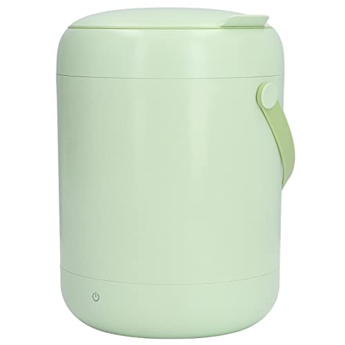 Portable Washer, Mini Washing Machine, Intelligent Underwear Washer 3L Capacity US Plug 100 240V For Small Clothes Like Socks, Undergarments Etc(Green)