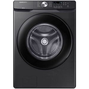 samsung wf45t6000av 4.5 cu. ft. black stainless steel front load washer