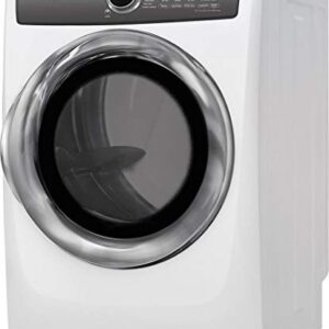 Electrolux EFMG527UIW 27 Inch Gas Dryer with 8 cu. ft. Capacity, 8 Dry Cycles, 5 Temperature Settings, in White