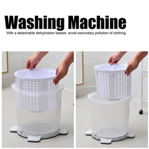 Portable Underwear Washing Machine Manual Washing Machine for Home Dormitory Household