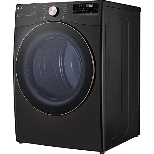 7.4 cu. ft. Ultra Large Capacity Smart wi-fi Enabled Front Load Electric Dryer with TurboSteam™ and Built-In Intelligence