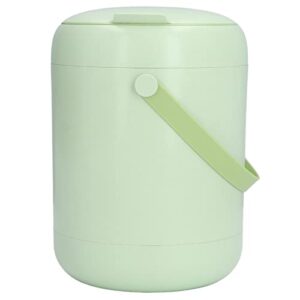 shanbor portable washing machine, built in draining fence effortless small cleaning machine for apartment green