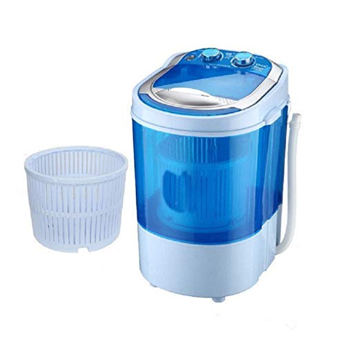 TOYTEXX and DESIGN Intexca US Electric Mini Portable Compact Washing Machine for Children, Camping, Dorm - Blue Color