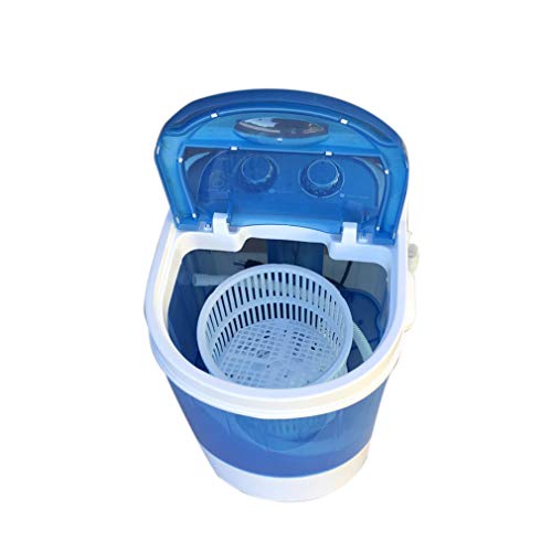 TOYTEXX and DESIGN Intexca US Electric Mini Portable Compact Washing Machine for Children, Camping, Dorm - Blue Color