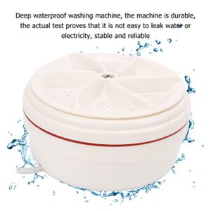 Mini Ultrasonic Dishwasher, Portable Automatic Washing Machine with USB for Home Business Travel College Room RV Apartment